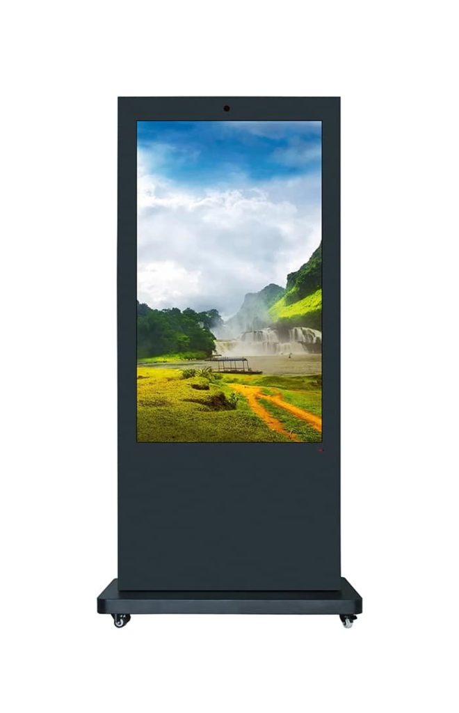 APPOLON 65 Double face Totem Tactile - Borne Connect